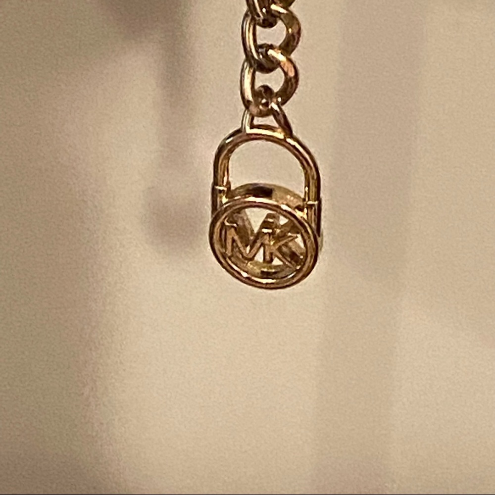 Michael Michael Kors Mk Logo Chain Belt - Gem